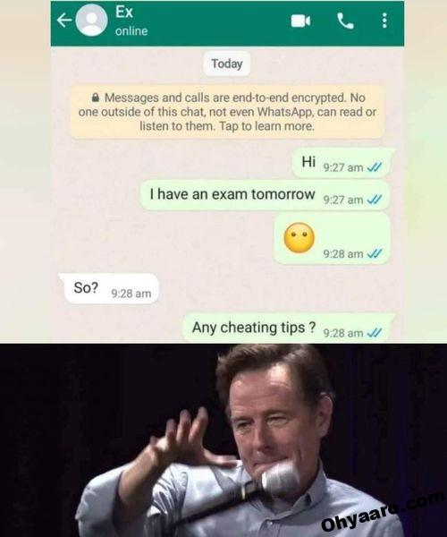 WhatsApp Chat Funny Memes – Oh Yaaro