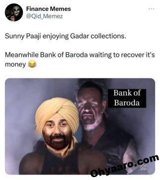 Latest Gadar 2 Funny Memes – Oh Yaaro